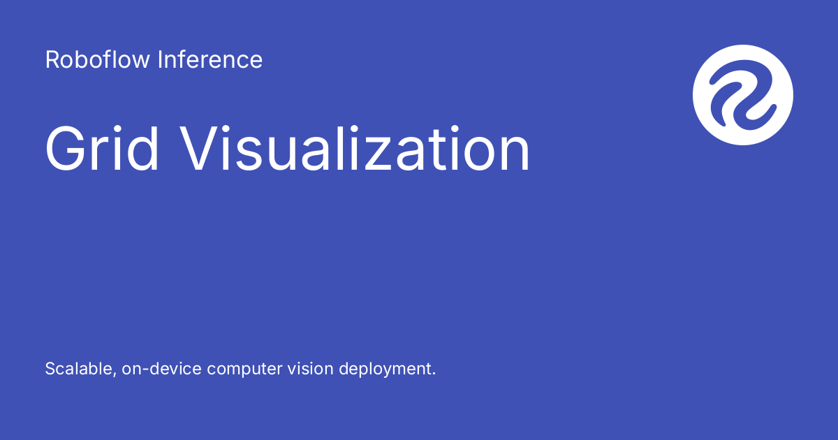 Grid Visualization - Roboflow Inference